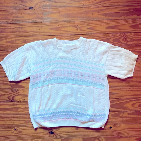 American Vintage | Sweaters | Vintage 8s Baggy Sweater Easter Egg ...